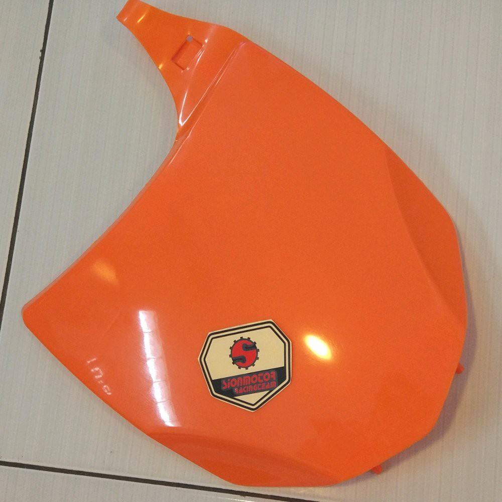Star Number Plate Cover / Star Number Board KLX 150 Orange Thor ...