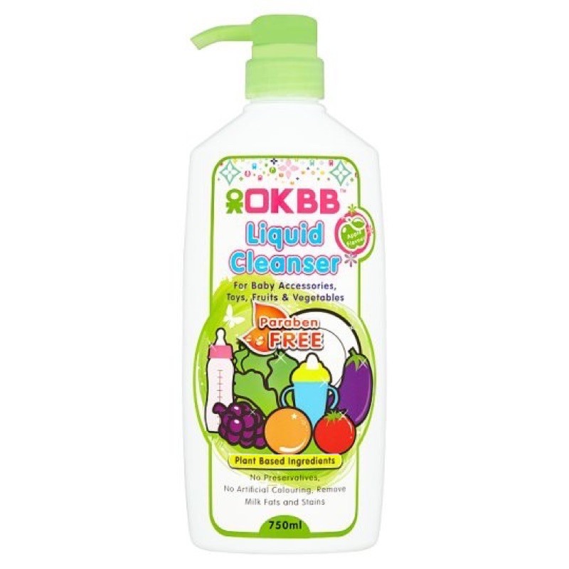 okbb liquid cleanser 750ml (vege bottle) | Shopee Malaysia