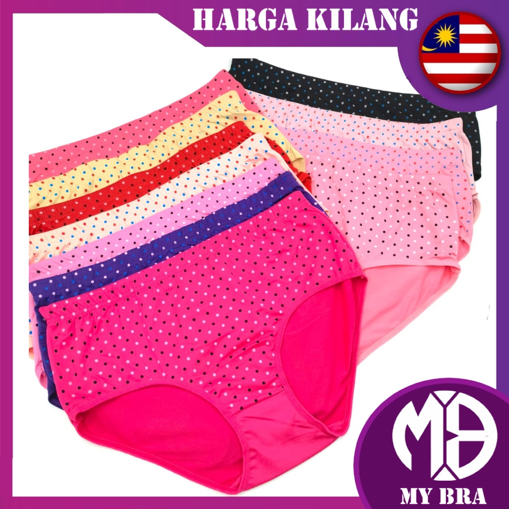 Women Panties Plus Size 3XL Spender Women Underwear Women Seluar Dalam ...