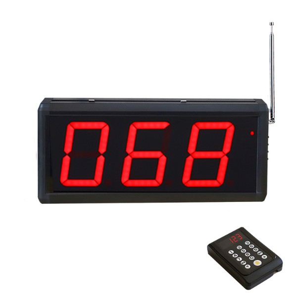 Paparan Giliran - Bubble Tea Cafe Wireless Numbering Queue Food Drink Pick Up Collect Number ...