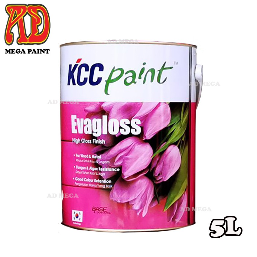 [PART 1] KCC Evagloss High Gloss Finish Colour 5 Liter (5L) | Shopee Malaysia