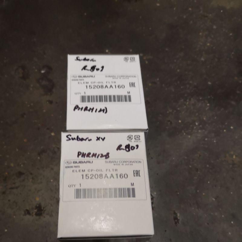 SUBARU XV OIL FILTER 💯 ORIGINAL 15208AA160 | Shopee Malaysia