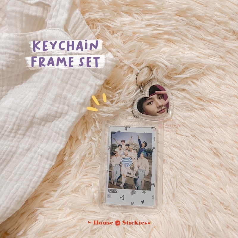 Photocard Keychain Frame Set | Shopee Malaysia