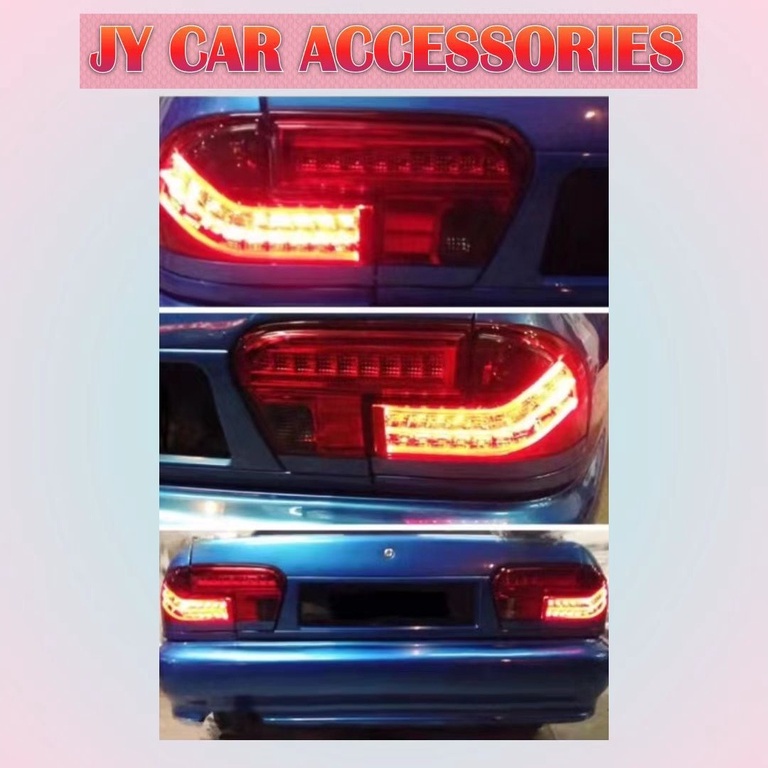 Proton Wira Tail Lamp Light Bar RED/SMOKE （1set-4pcs） | Shopee Malaysia