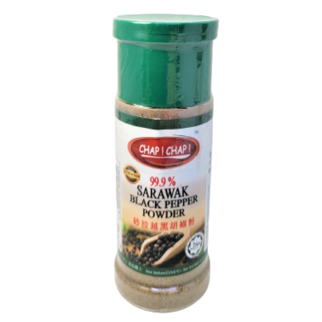 Chap Chap 99.9% Sarawak Serbuk Lada Hitam (Black Pepper Powder) 砂拉越 砂劳越 ...