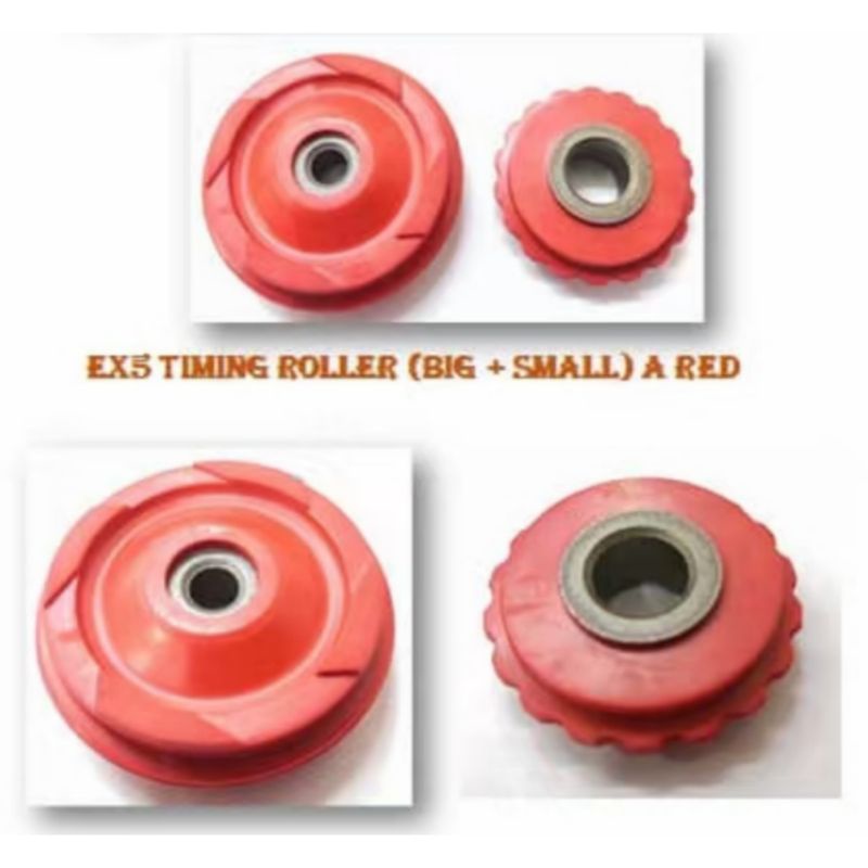 EX5 TIMING ROLLER SET(BIG+SMALL)(OTP)RED | Shopee Malaysia