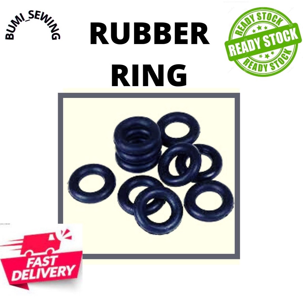 Getah Mesin Jahit Industri (Rubber Ring)/ Getah Gulung benang / Getah ...