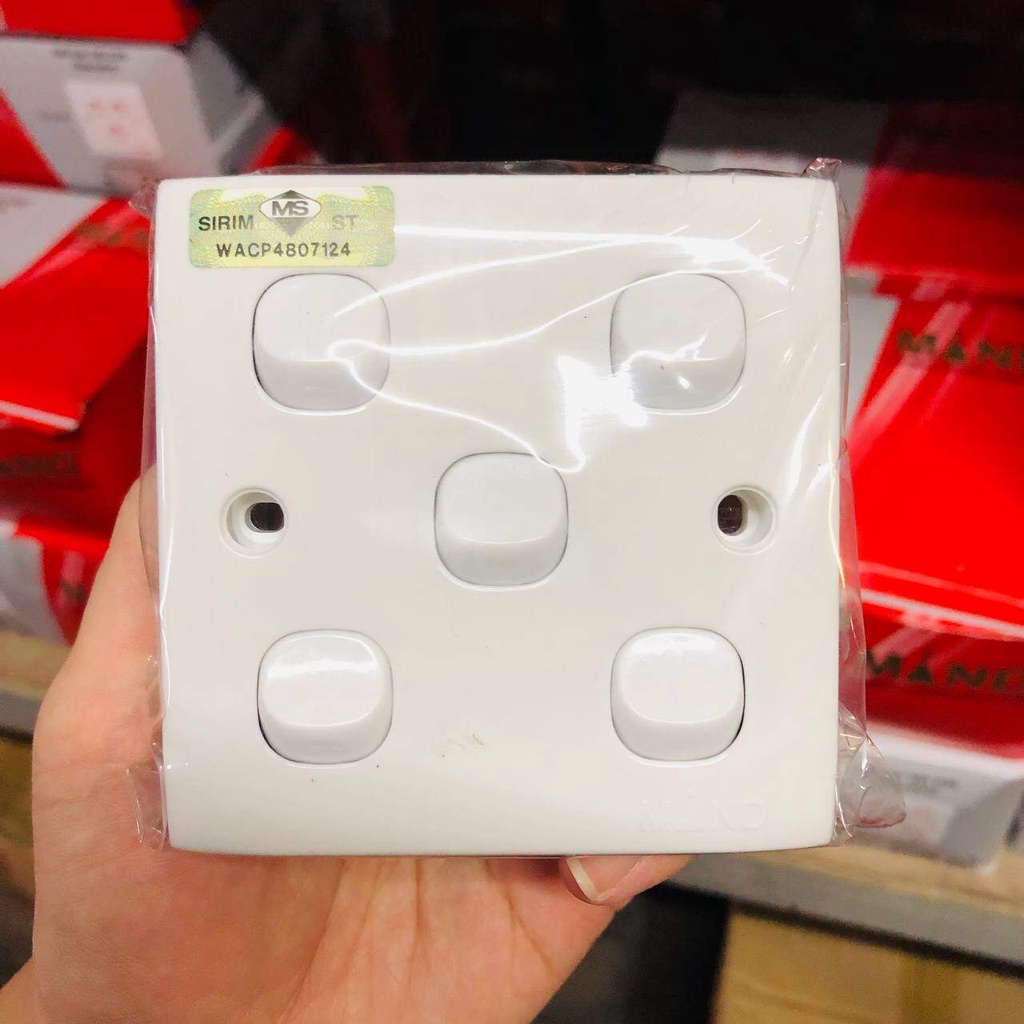 MIND Switch Socket 13A 15A 1G 2G 3G 5G Water Heater Switches With Neon ...