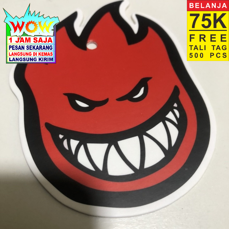SPITFIRE LABEL SKATEBOARDS 700GSM TAG SUPER PREMIUM SUPER THICK CO 1X ...