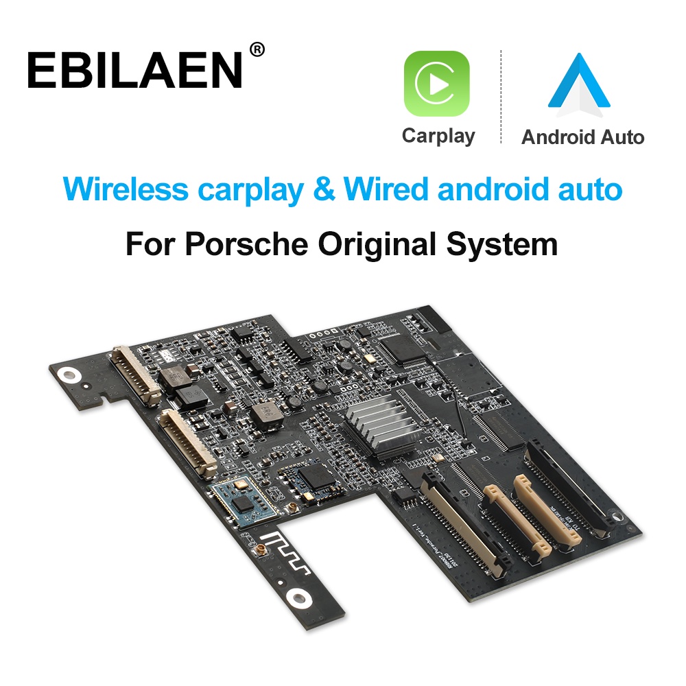 EBILAEN Wireless Carplay Module Box For Porsche Panamera Cayenne Macan ...