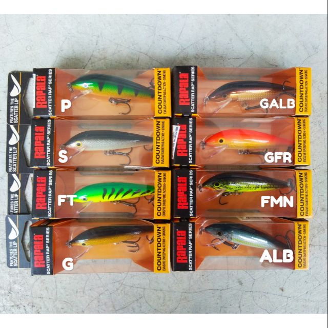 Rapala Scatter Rap Countdown (SCRCD-07) | Shopee Malaysia