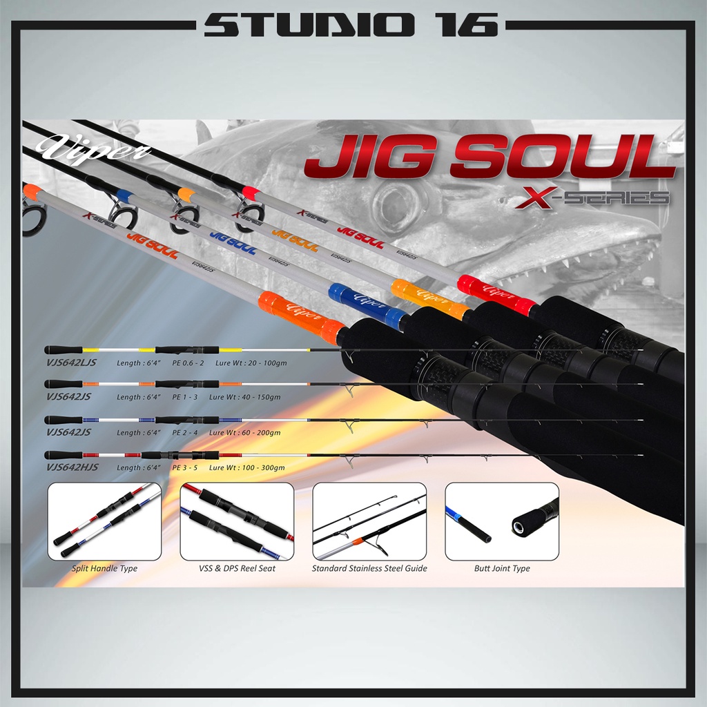 Viper Jig Soul (Jigging Rod) | Shopee Malaysia