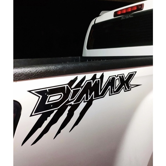 (Ready Stock ) S458# 1set 2pcs ISUZU DMAX Monster Body Sticker | Shopee ...