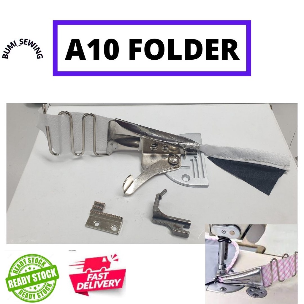 A10 FOLDER MESIN JAHIT INDUSTRI ( 1 SET) | Shopee Malaysia