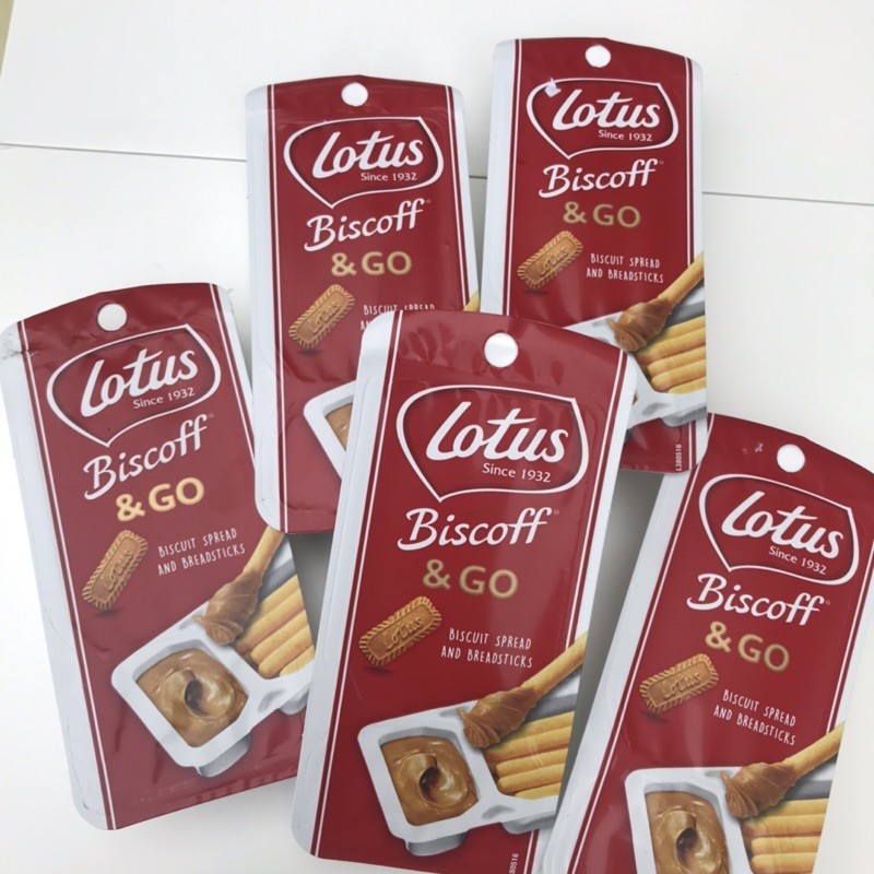 Lotus Biscoff & Go Biscuit Spread and Breadsticks 45g | Shopee Malaysia