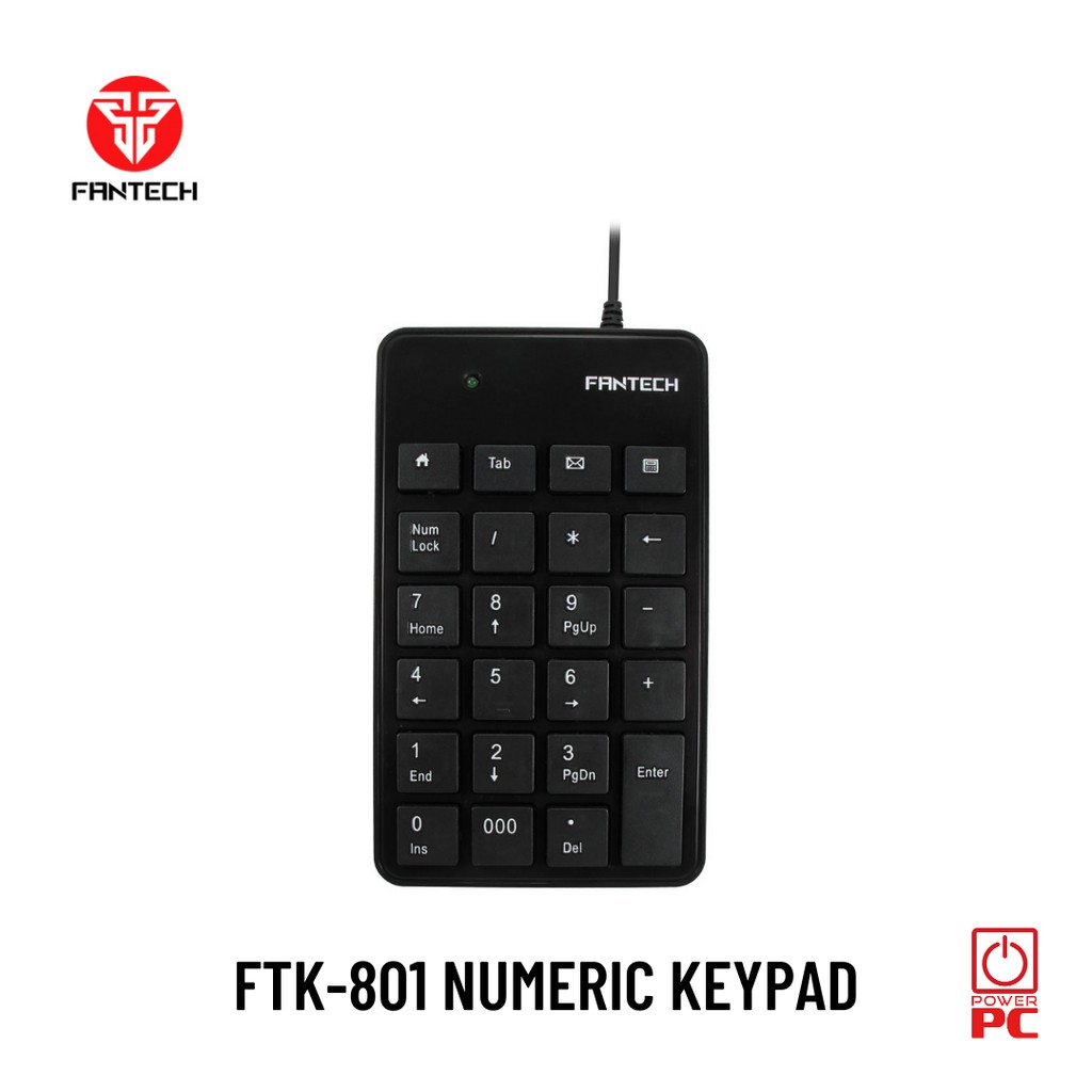 FANTECH FTK-801 USB Numeric Keypad | Shopee Malaysia