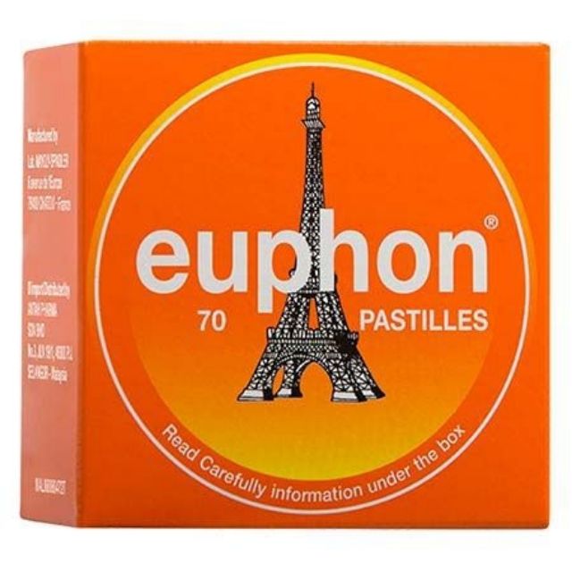 EUPHON PASTILLES 70'S (SAKIT TEKAK/BATUK/GATAL TEKAK) | Shopee Malaysia
