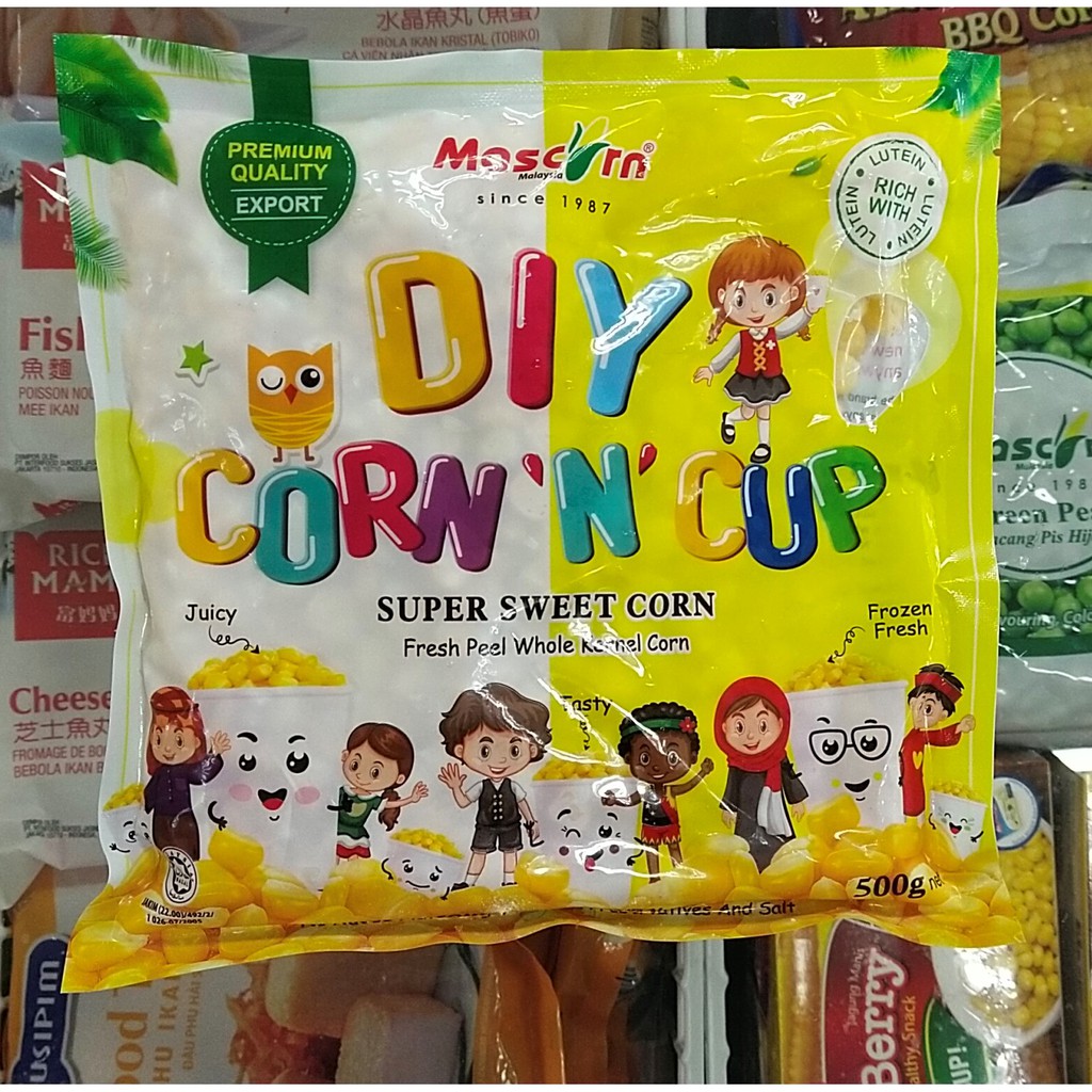 [SHCF] Mascorn Premium Fresh Peel Whole Kernel Super Sweet Corn DIY ...