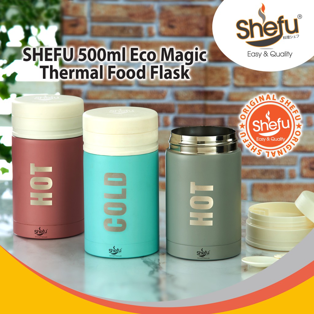Shefu Magic Food Flask (500ml) | Shopee Malaysia
