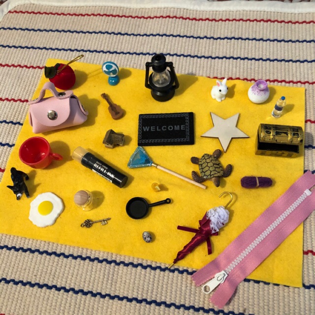 [preorder Customer] Montessori I Spy Cum Pink Series Miniatures Set