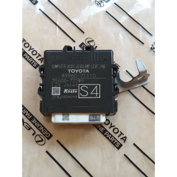 Ecu COMPUTER ASSY HEADLAMP LEVELING FORTUNER VRZ - INNOVA LED ORI ...