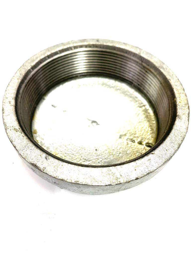 100mm ( 4" ) Galvanized Iron ( GI ) Pipe Fitting End Cap GIEC100 ...