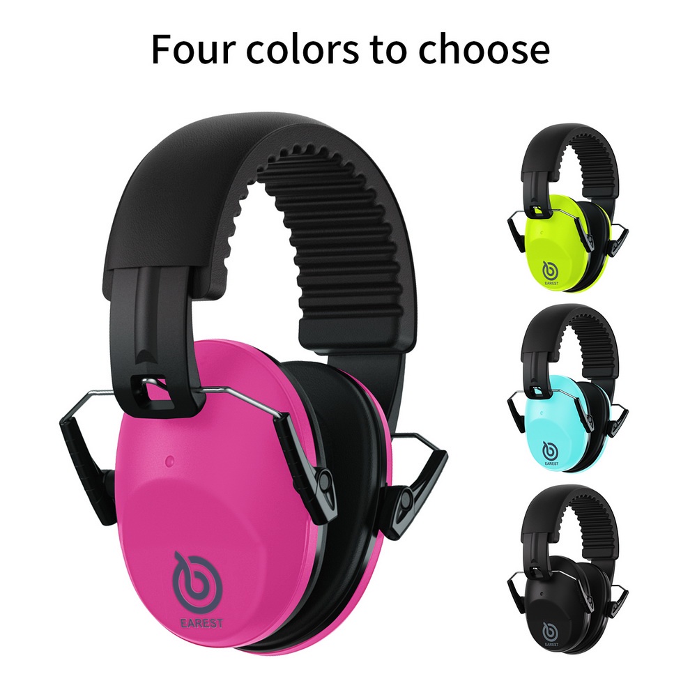 Selens Hearing Protection Ear Muffs NRR 20 dB Noise Reduction Folding ...