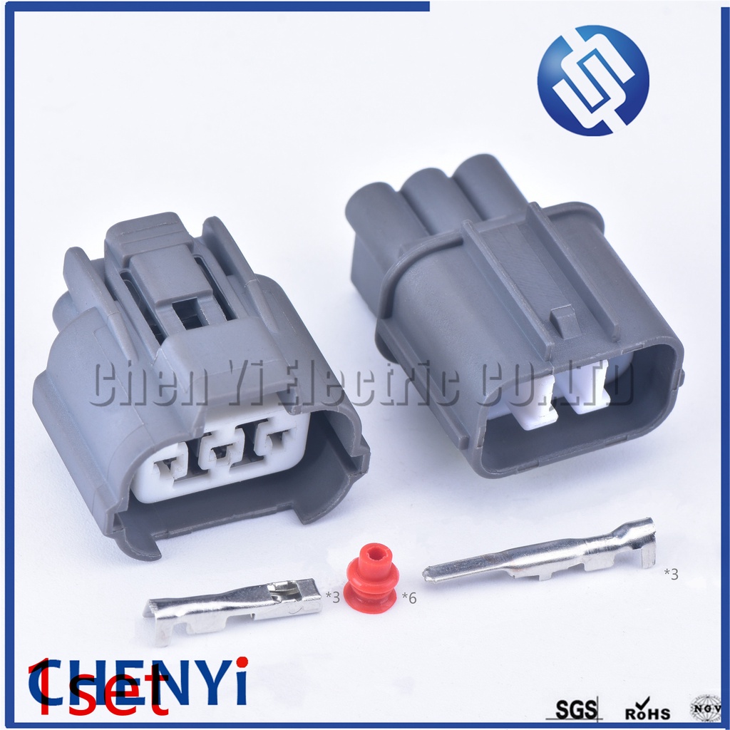 3 Pin Automotive Waterproof Connector HeadLight Leveling Device Plug ...