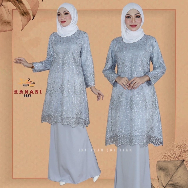 HANANI EXCLUSIVE - Grey | Shopee Malaysia