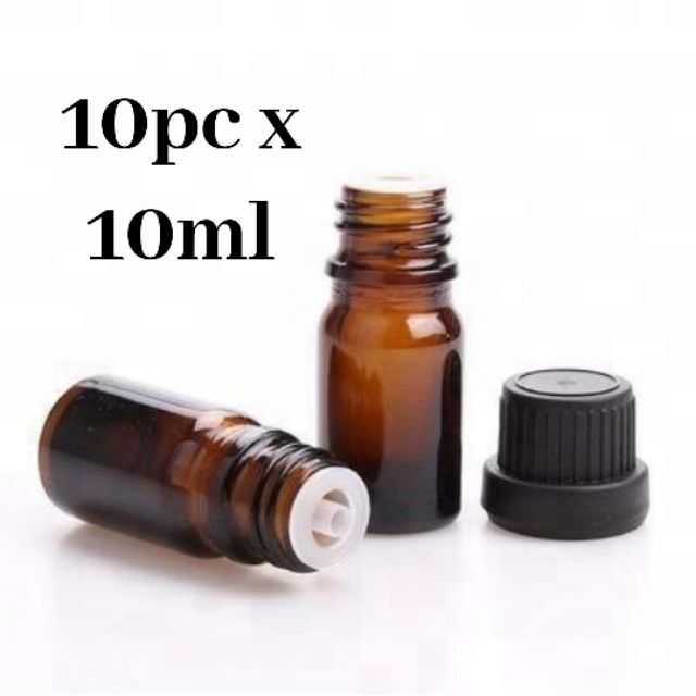 [Orifice Dropper] 10pc x Amber Bottle for Essential oils | Shopee Malaysia
