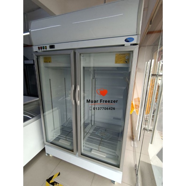 (MUAR FREEZER) SNOW Chiller 2 Door LY1000BBC 923liter | Shopee Malaysia