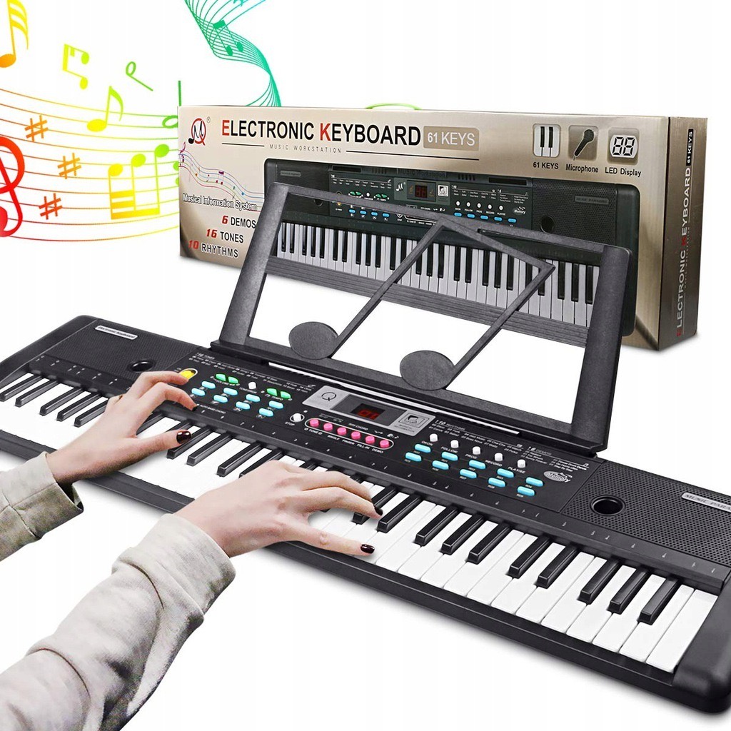 61Keys Digital Piano Electronic Keyboard Piano Keyboards Pianos ...