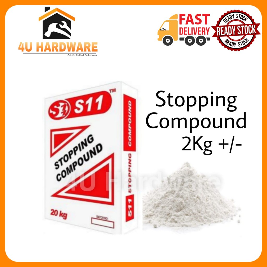 S11 Stopping Compound / Simen Plaster Ceiling (1kg / 2kg ± per Pack ...
