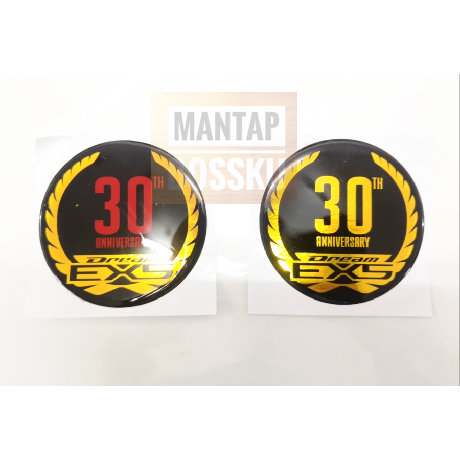 HOT SALE!!]] HONDA EX5 / EX5 DREAM 30TH ANNIVERSARY LOGO - (POP UP ...