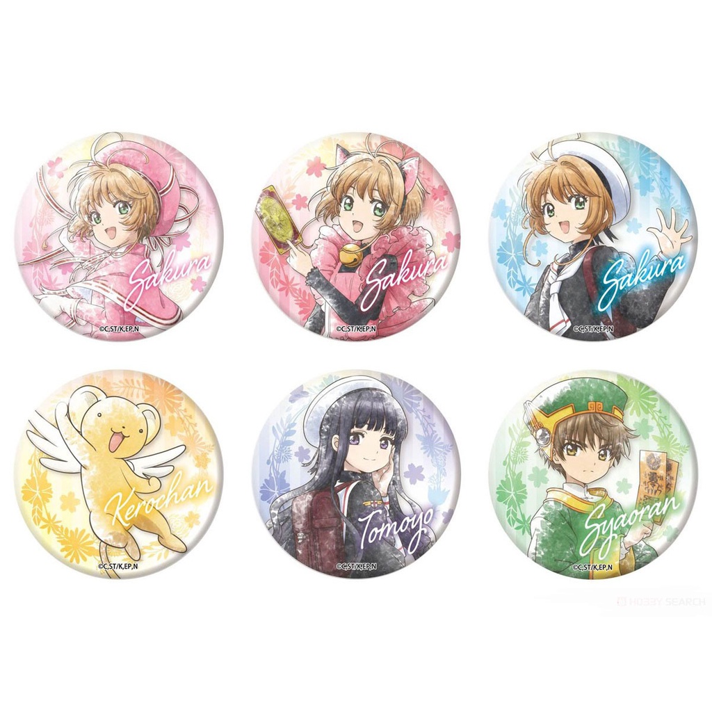 🔥 Ready Stock 🔥 Cardcaptor Sakura B Ver Anime Badges 魔卡少女樱徽章 | Shopee ...