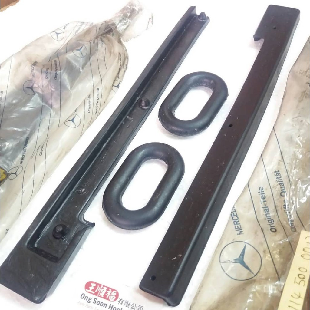 Mercedes W115 W108 Original Radiator Rubber Mounting Kit 114 500 0012 ...