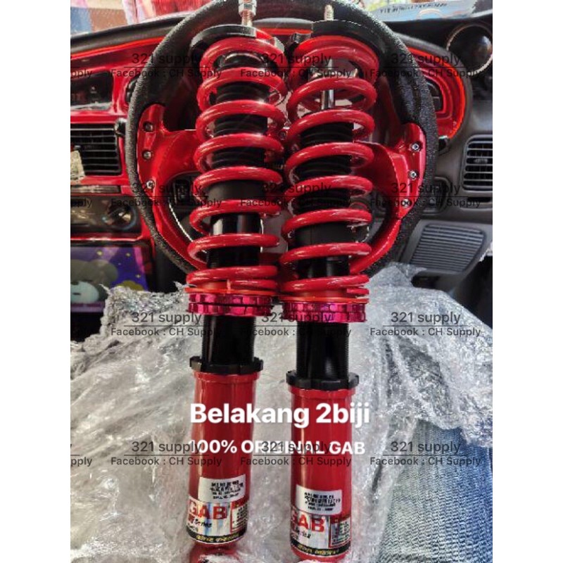 👍 GAB ADJUSTABLE 1.6 Hi Low+body shift 100% ORIGINAL Fit :Wira Waja ...