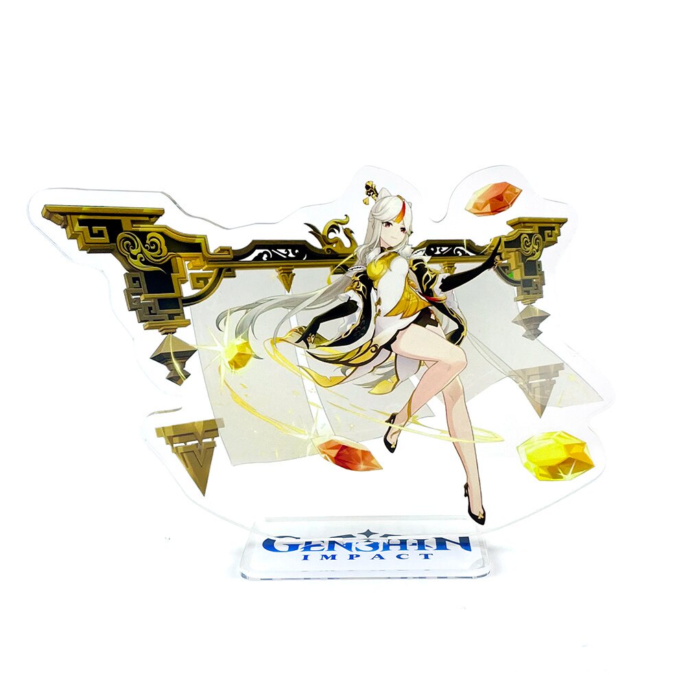 Genshin Impact Liyue characters Xiangling Ganyu Hutao Xinyan acrylic ...