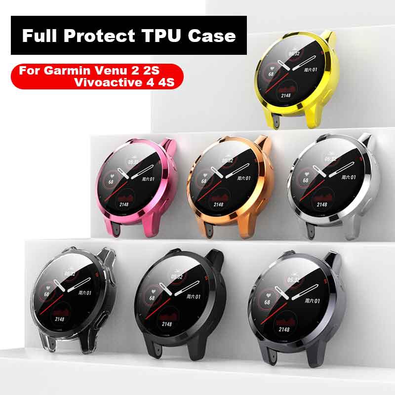 Protective Case for Garmin Venu 2/2S/Vivoactive 4/4S Watch Cover TPU ...
