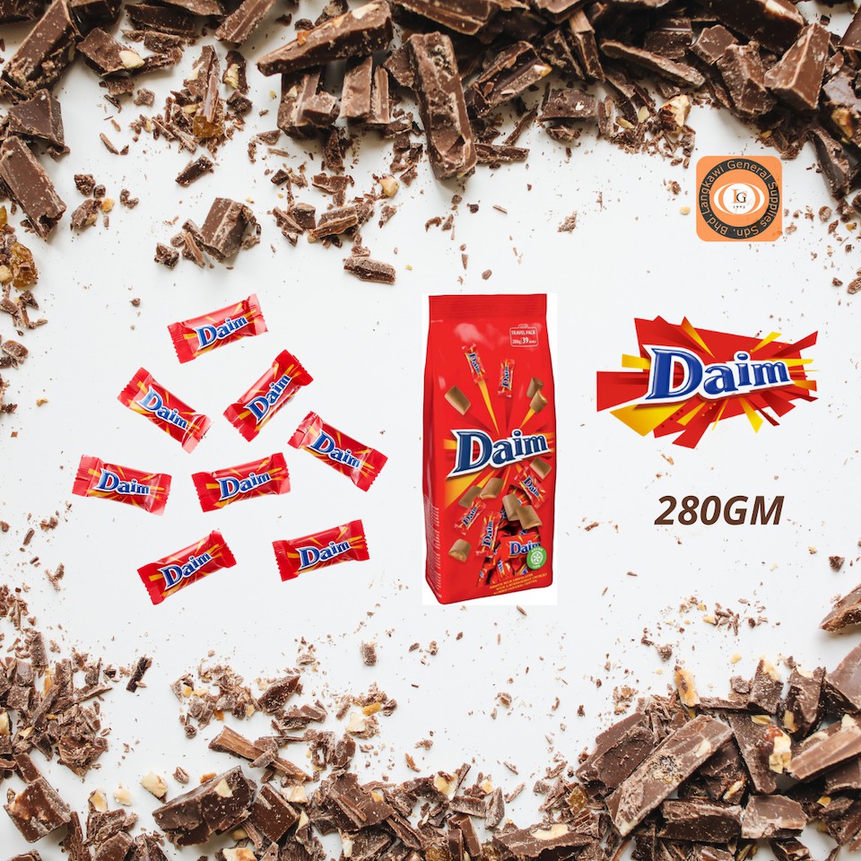 Daim Orange 200g / DAIM CHOCOLATE 250GM / 250GM x 2packs / x 4packs / x 6packs | Shopee Malaysia