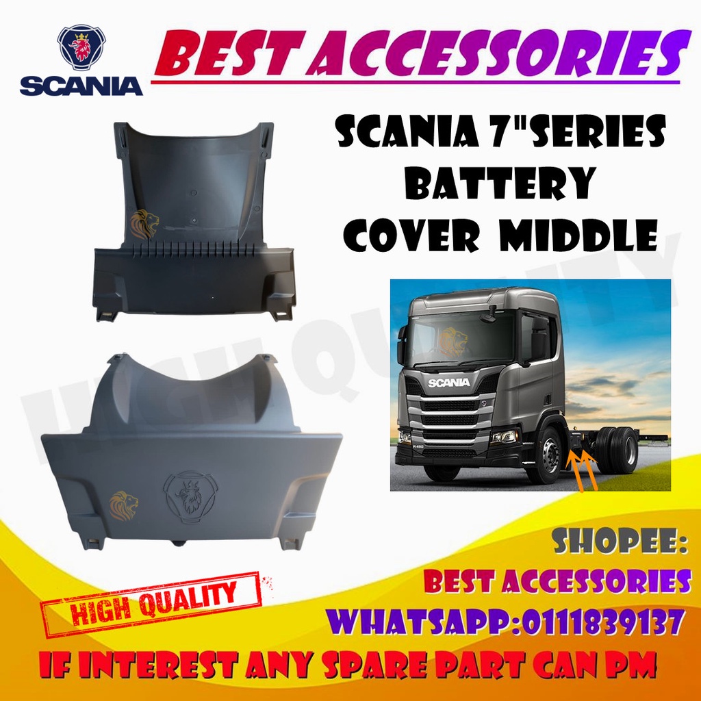 SCANIA 7"SERIES BATTERY COVER MIDDLE HIGH QUALITY (ORI NO:2016292M ...
