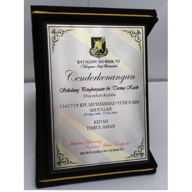 PLAK BALDU/VELVET BOX (HARI ANUGERAH/CENDERAHATI/PENGHARGAAN) with ...