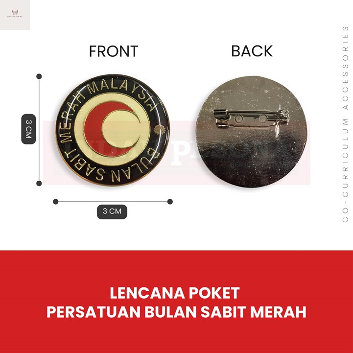 Aksesori Sekolah Kokurikulum Persatuan Bulan Sabit Merah (PBSM ...