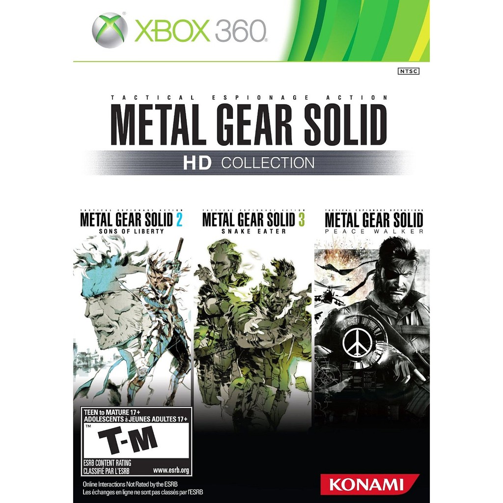 xbox360 games Metal Gear Solid HD Collection [Jtag/RGH] | Shopee Malaysia