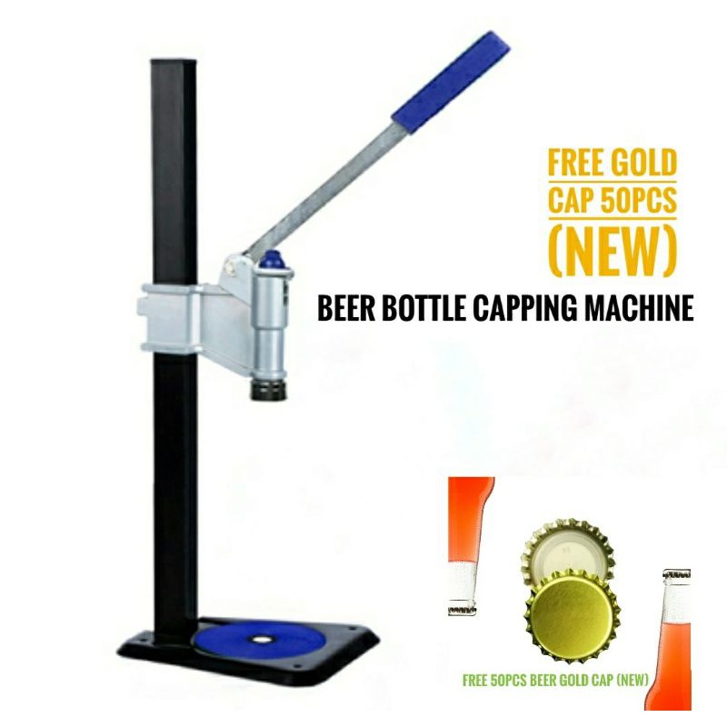 Manual Beer Bottle Capping Hand Pressing Machine Homebrew Drinks Metal ...