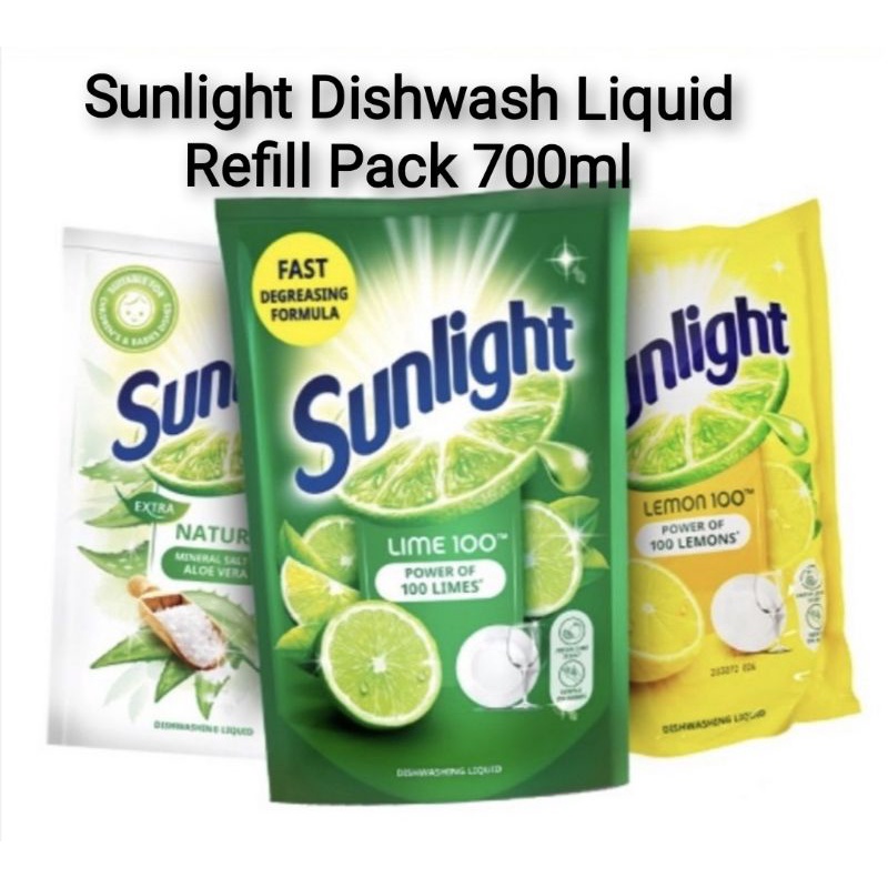 Sunlight Dishwash Liquid Refill Pack 700ml | Shopee Malaysia
