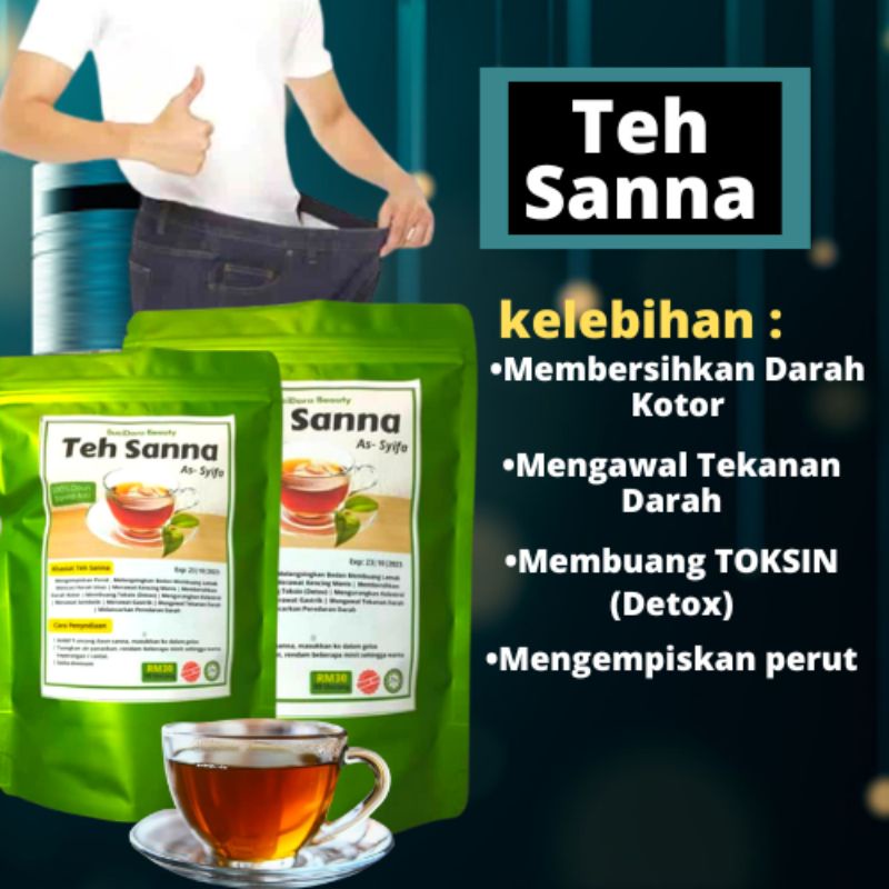 SHIP 24 HOURS🔥Teh Sanna Bantu Rawat Kencing Manis | Slimmy Body ...