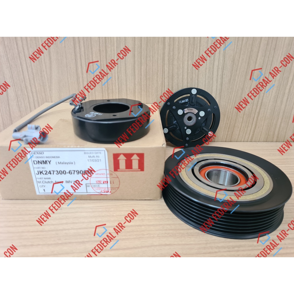 (ORIGINAL) DENSO TOYOTA HILUX VIGO YEAR 2005-2015 KUN25 7PK MAGNET ...