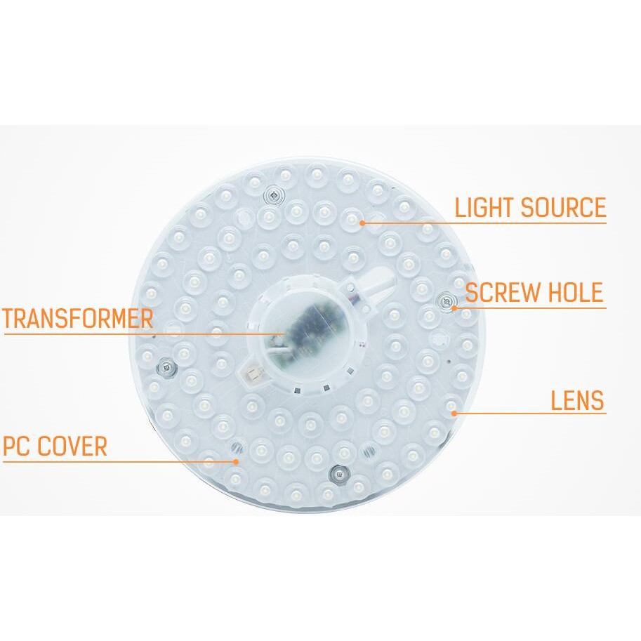 LED Module Source Ceiling Lamp Light Source AC220V 12W 18W 24W 36W High ...