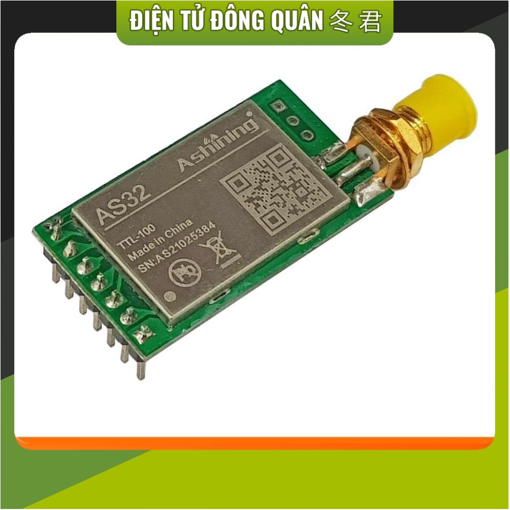 [HCM] RF UART Transceiver Circuit LORA SX1278 433Mhz 3000m LORA ...